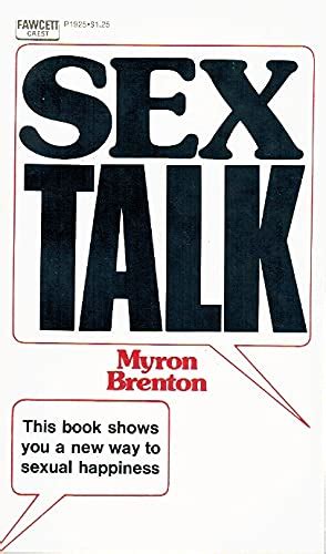 Sex Talk Myron Brenton 9780812822519 Books