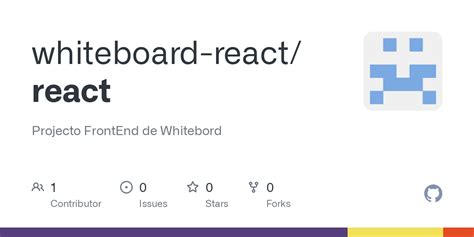 Github Whiteboard Reactreact Projecto Frontend De Whitebord