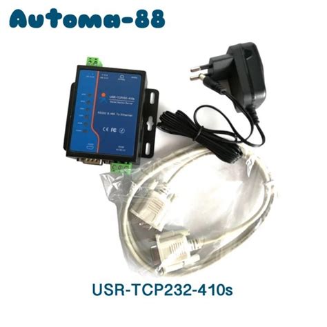 Usr 410s Modbus Series Rs232 Rs485 To Ethernet Tcp Ip Converter Nn27 Shopee Malaysia
