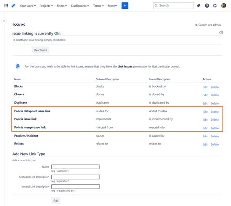 settings created for jira product discovery projects not what i