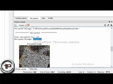 Image And Text Encryption Using AES Algorithm In PYTHON Final Year Project