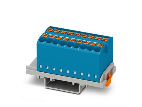 Ptfix 18x2 5 Ns35 Bu Power Distribution Block By Phoenix Contact