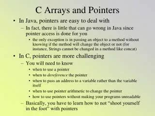 PPT ARRAYS In C PowerPoint Presentation Free Download ID