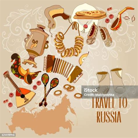 러시아에 오신 것을 환영합니다 전통 러시아 요리와 문화 0명에 대한 스톡 벡터 아트 및 기타 이미지 0명 가정 주방 가정의 방 Istock