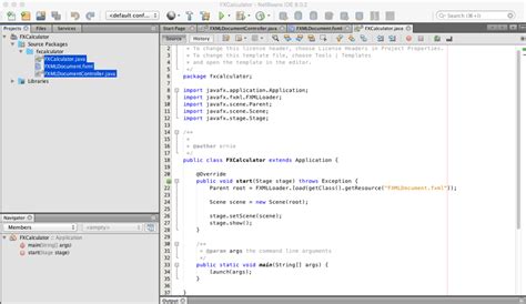 How To Create A JavaFX GUI Using Scene Builder In NetBeans