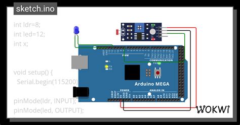 ldr project copy wokwi esp32 stm32 arduino simulator