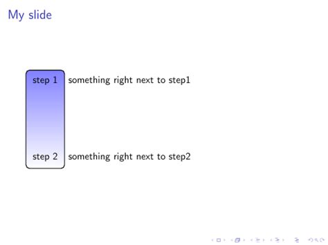 beamer aligning text and a tikz picture vertically tex latex