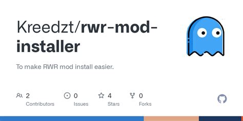 GitHub Kreedzt Rwr Mod Installer To Make RWR Mod Install Easier
