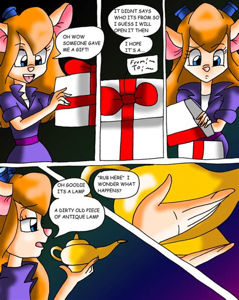 Genie Believing Gadget Hackwrench Genie Pg 3 By David3X On DeviantArt