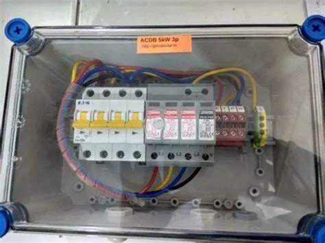 Acdb And Dcdb Solar Panels Solar Dcdb 10kw Manufacturer From Gandhinagar