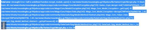 Magento 1 9 Fatal Error Lib Varien Crypt Mcrypt Php Magento Stack Exchange