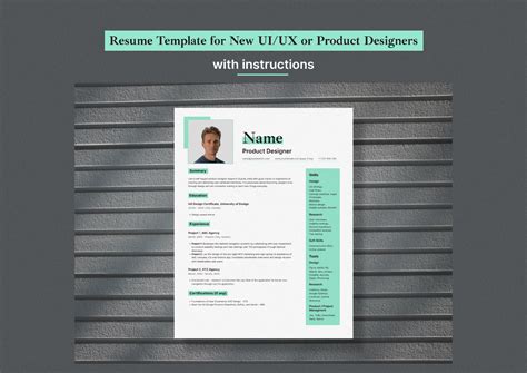 Resume Template Figma