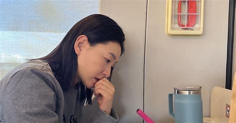 박진희 기차 안 노마스크 인증일회용 마스크 많이 버려져 걱정