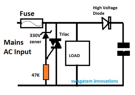 Surge Arrestor Circuit With Measuring Facility Homemade Circuit Projects