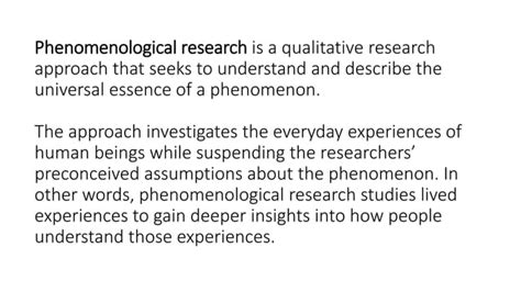 Phenomenological Researchpptx