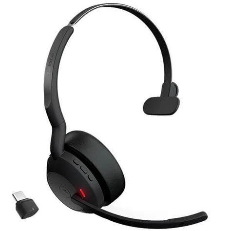 Jabra Evolve2 55 USB C MS Mono Bluetooth Headset 25599 899 899 Headset Store