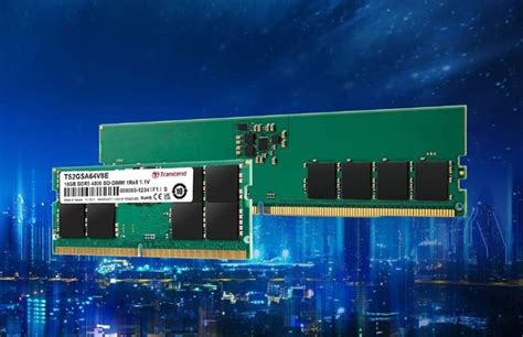 Transcend DDR DRAM Memory Modules Introduced Geeky Gadgets