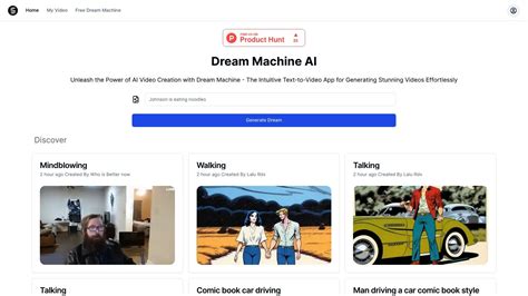 Luma Dream Machine Ai Media Production Video Generative Pre Trained Transformers And Content