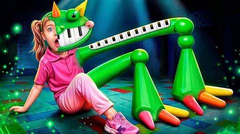 피아노사우르스에게 입양 되었어요 파피 플레이타임 4 엄청난 변신 Youtube