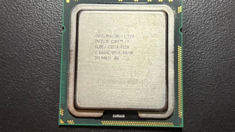 2008 Intel Core I7 Historical Microprocessor Ebay