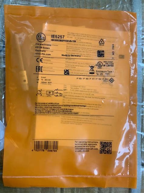 IE5257 IE Inductive Sensors At 1500 Piece Inductive Proximity Sensor In New Delhi ID