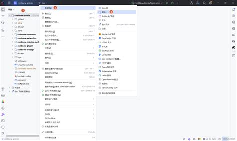 项目开发 Continew Admin