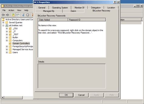 Extend The Active Directory Schema With Bitlocker And Tpm Attributes Lasopaislam