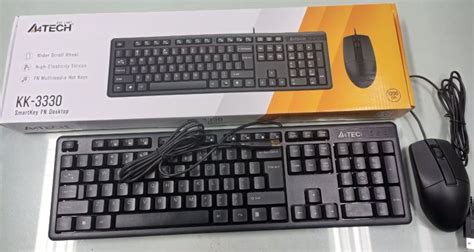 a4tech kk 3330 wired keyboard and mouse combo lazada ph