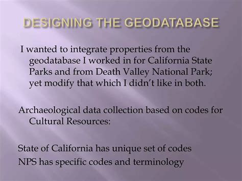 Gisg 114 Geodatabase Project Ppt