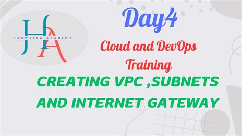 Aws Cloud And Devops Free Cloud And Devops Training In Telugu Vpc Subnets Internet Gateway