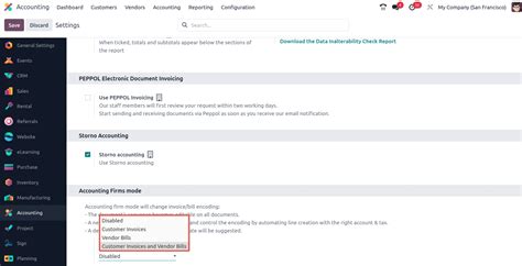 Accounting Firm Mode Odoo Accounting Book