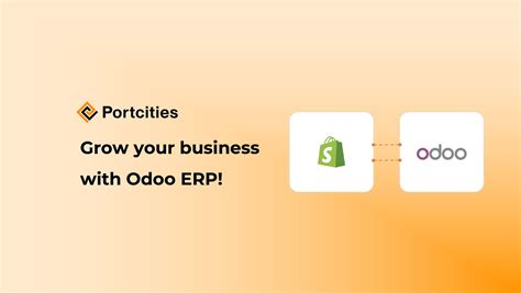 Shopify Integration With Odoo ERP Portcities