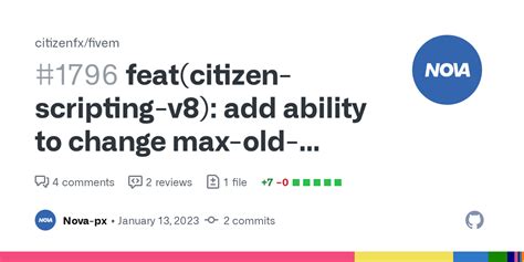 Feat Citizen Scripting V Add Ability To Change Max Old Space Size By Nova Px Pull Request