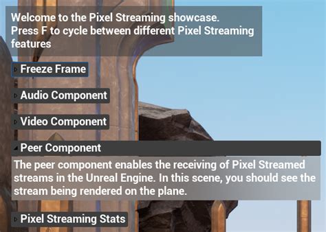 pixel streaming sample project for unreal engine unreal engine 5 6 documentation epic