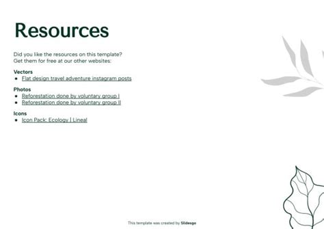 Ecology Handout Google Slides PowerPoint