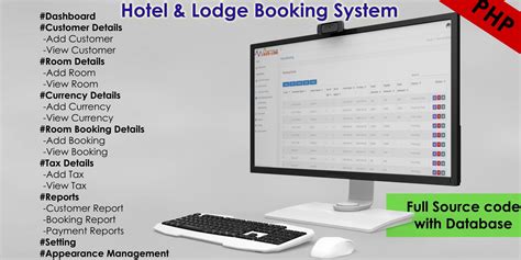 Hotel And Lodge Booking System Php Script By Swarupb Codester