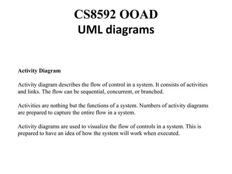 cs8592 ooad unit 1 ppt