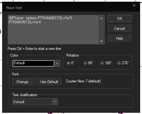Faq 参考译文 常见问题解答 Pspice For Ti：我的仿真无法收敛、显示；info Orpsim 16594：要提高伪瞬态收敛和性能、请设置以下选项