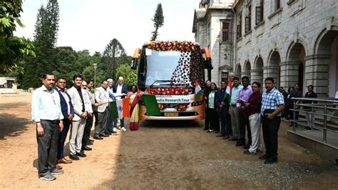 Iisc Hosts Campus Tour To Research Team Republic World