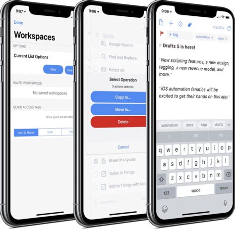 Drafts 5 Launches With Tagging Workspaces Advanced Scripting