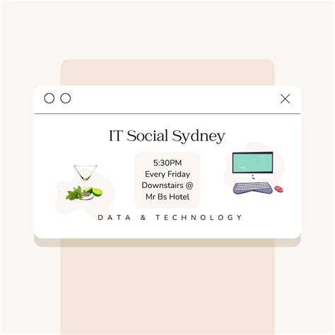 it networking social sydney data technology programming sydney nsw