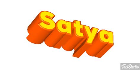 Satya Name Animated  Logo Designs