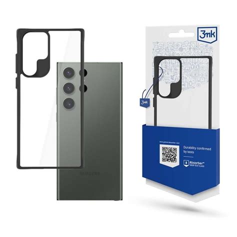 Etui z satynową ramką na Samsung Galaxy S23 Ultra 3mk Satin Armor Case 3MK Sklep EMPIK COM