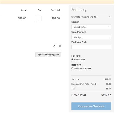 magento2 magento 2 get tax amount is 0 000 in cart page magento