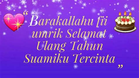 Ucapan Ulang Tahun Untuk Suami Tercinta Newstempo