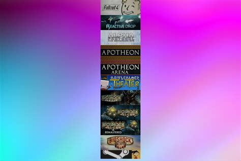 Steam Community Guide Rainmeter Gamehub Launcher Rhombus V By