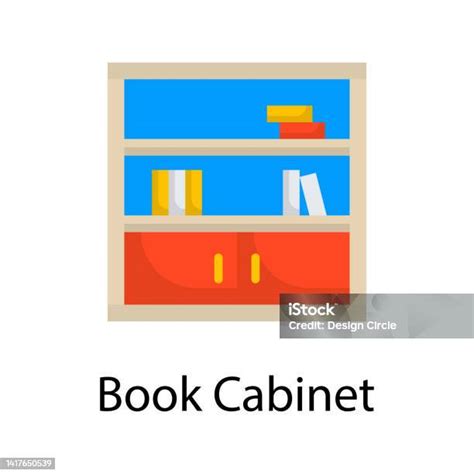 책 캐비닛 벡터 플랫 아이콘 디자인 그림 흰색 배경 Eps 10 파일에 기타 기호 고대의에 대한 스톡 벡터 아트 및 기타 이미지 고대의 공부 교육 Istock