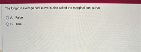 solved the long run average cost curve is also called the