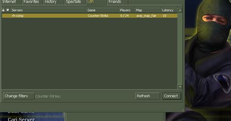 Cara Membuat Server CS Di LAN Untuk Bermain Multiplayer