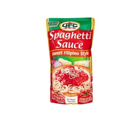 Ufc Spaghetti Sauce Sweet Filipino Style 1kg Clt Enterprise